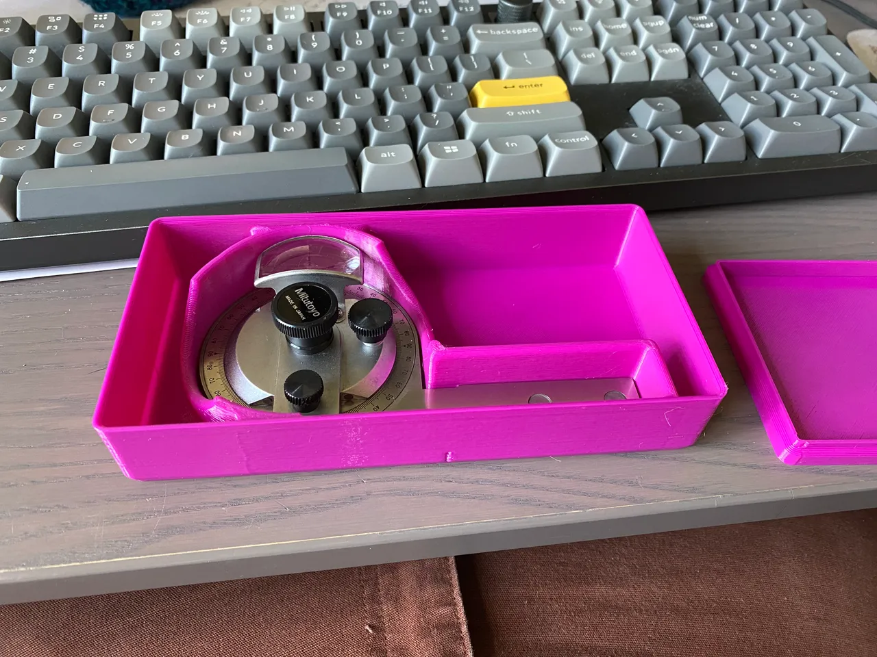 Mitutoyo Vernier Protractor Case by pralidox | Download free STL model ...