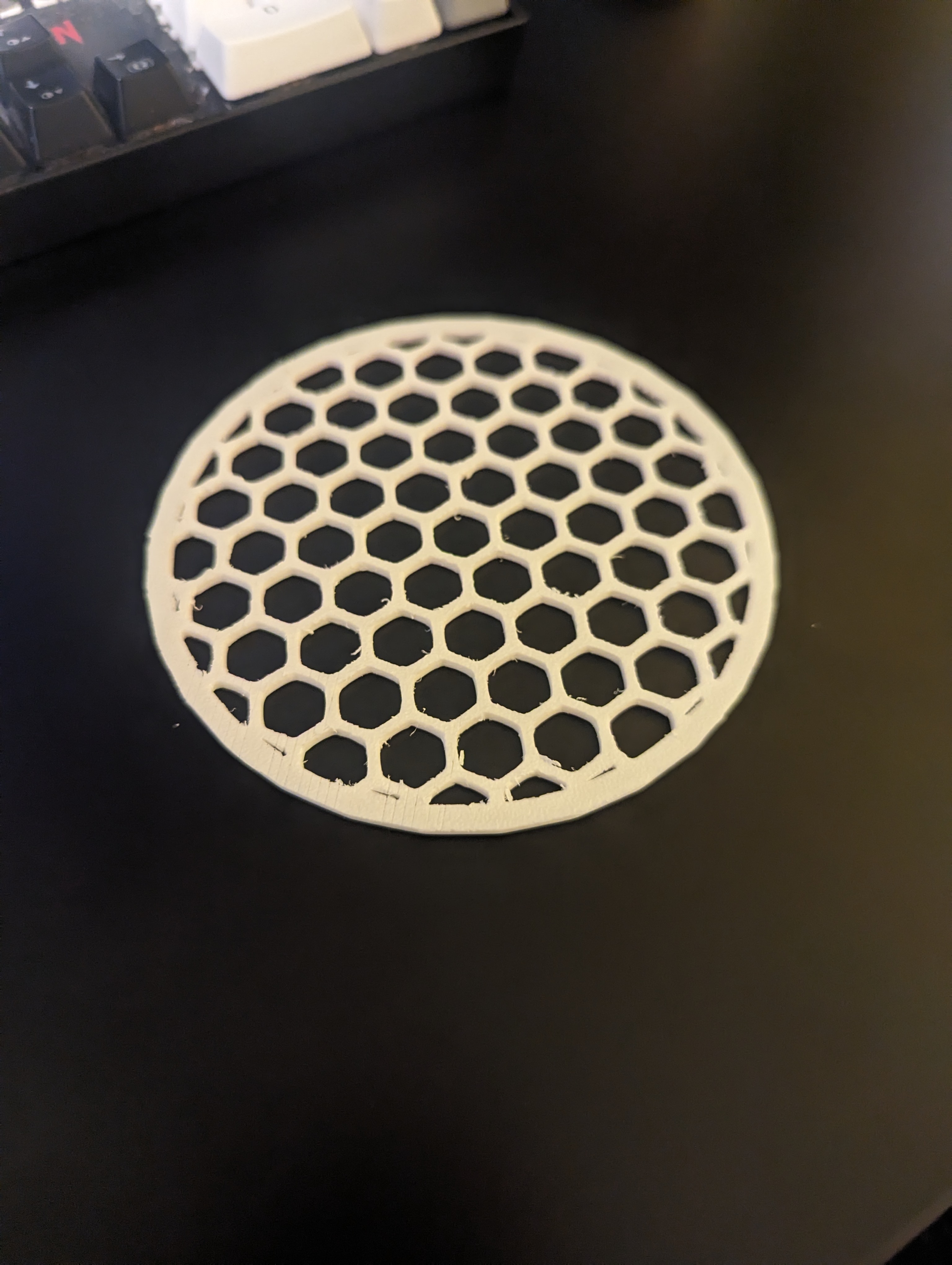 Hexagonal Grid Coaster Generator by BinduBunny | Download free STL ...