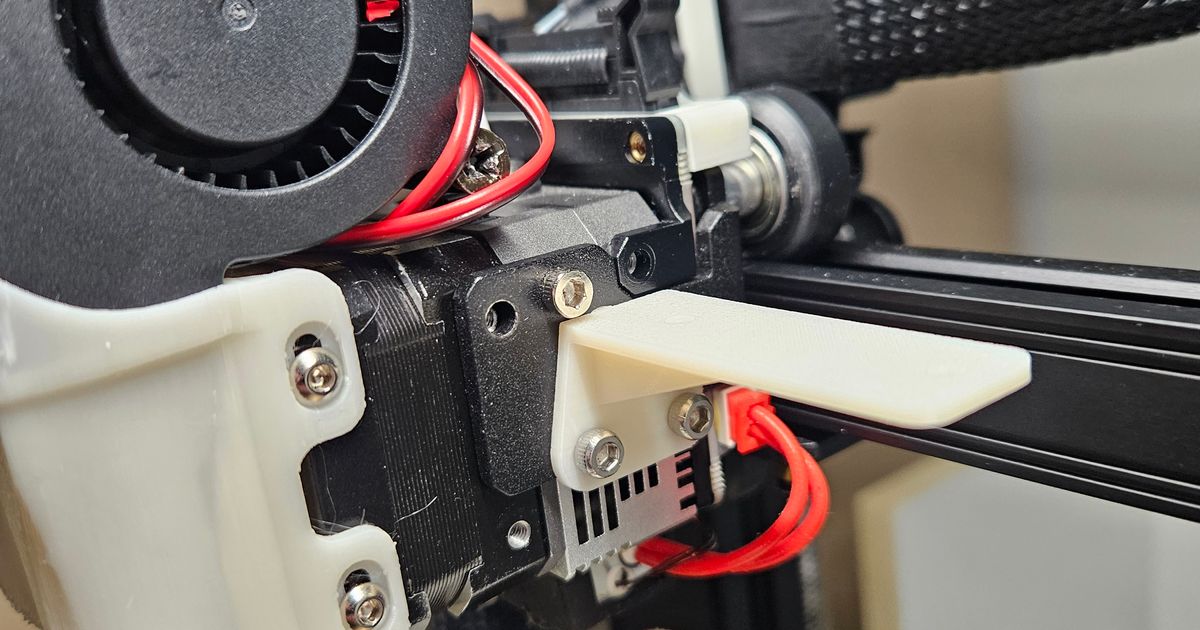 Ender 3 S1/S1 Pro Sprite Extruder Input Shaper Mount by chinello ...