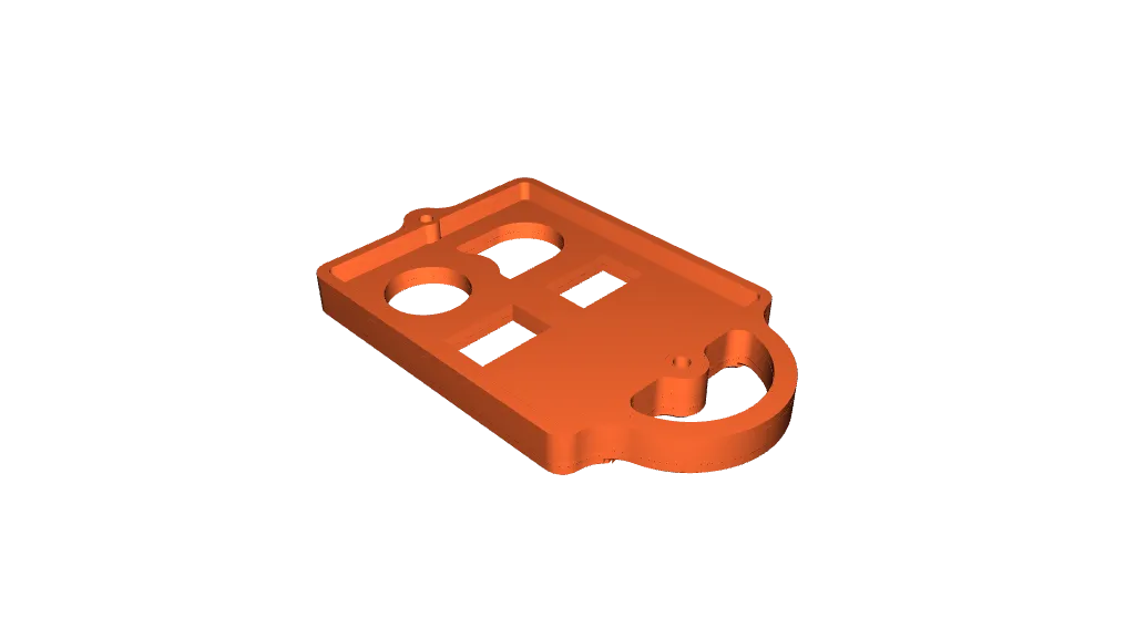 More Recessed Face for Ford 4 Button Key Fob by CodeFuPanda | Download ...
