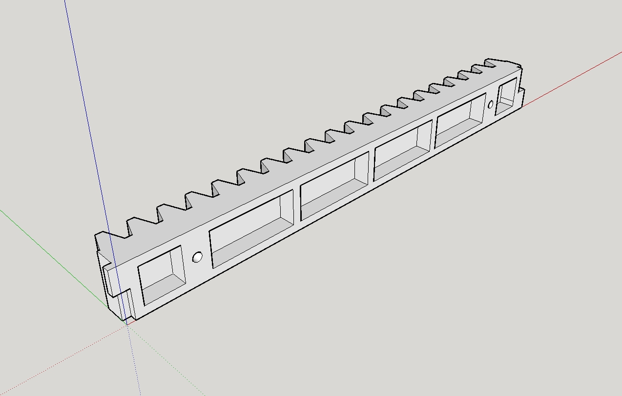 Gate Motor Pinion & Rack von Nicholas Thorne | Kostenloses STL-Modell ...