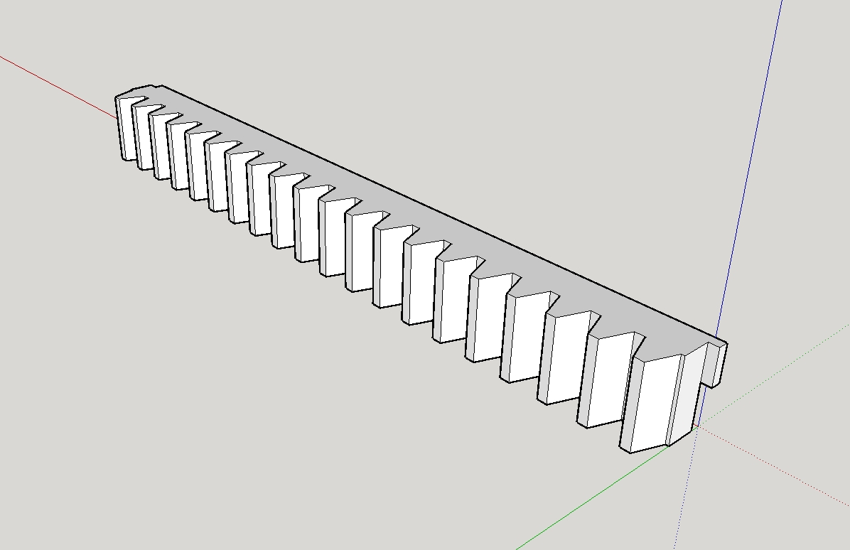 Gate Motor Pinion & Rack von Nicholas Thorne | Kostenloses STL-Modell ...