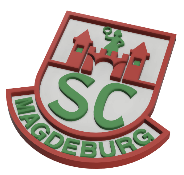 Wappen SC Magdeburg by vmLOGIC | Download free STL model | Printables.com