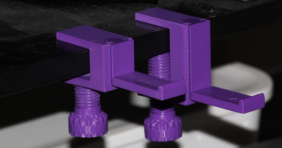Customizable Attachment Clamp by Klemmworks | Download free STL model ...