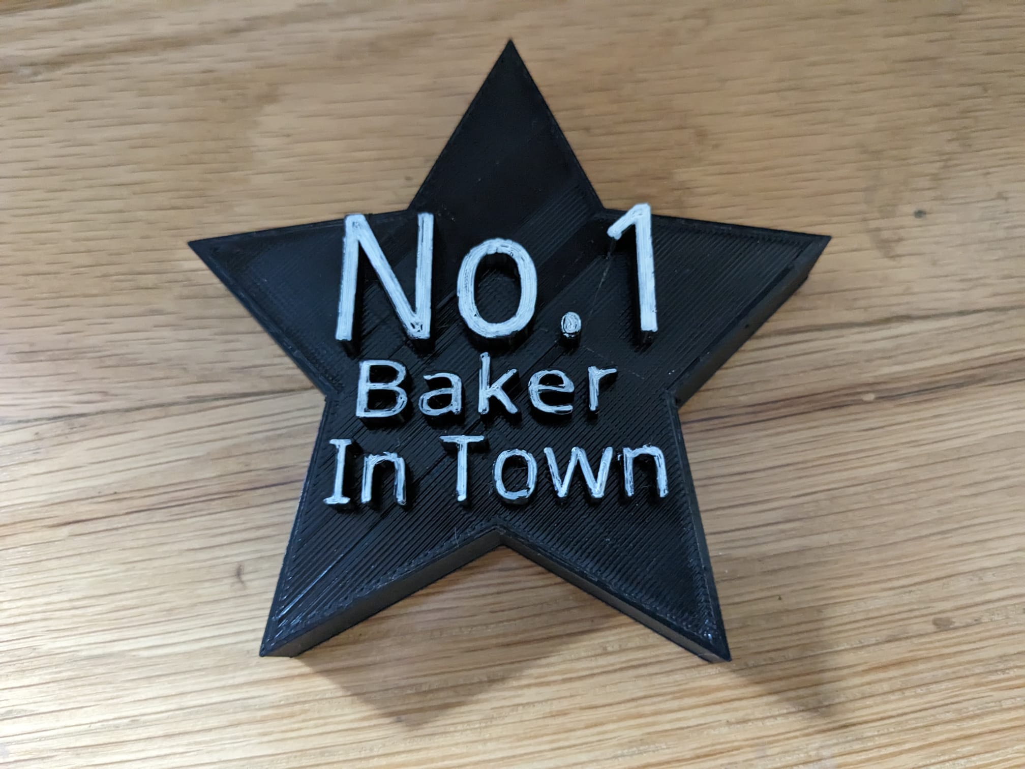 no 1 baker in town award by Koala 1945 | Download free STL model ...