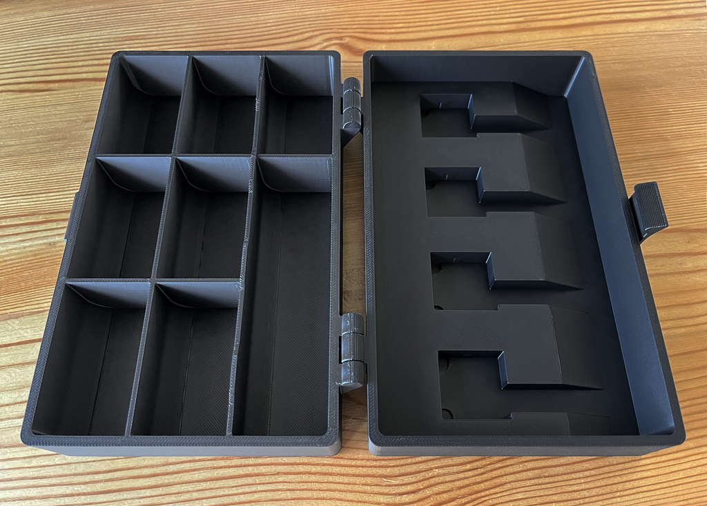 Bambu Lab X1C Small Parts Storage Box w/Hotend Assembly Holders by ...
