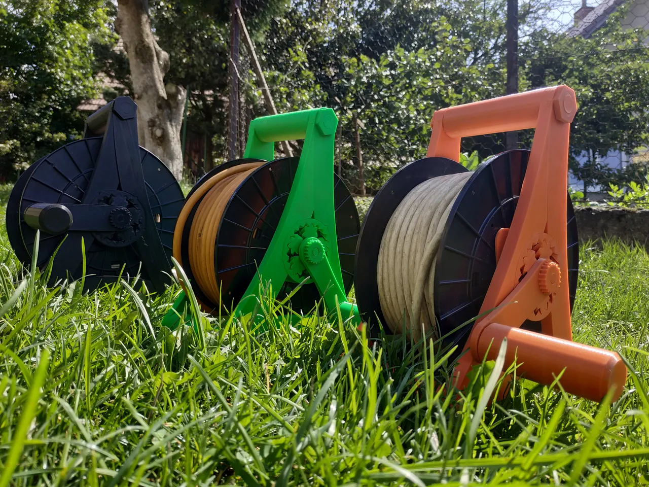 Spool winder v1/v2 by Luke's 3D | Download free STL model | Printables.com