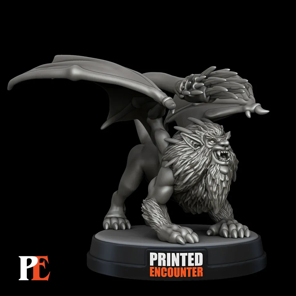 Manticore by Printed Encounter | Download free STL model | Printables.com
