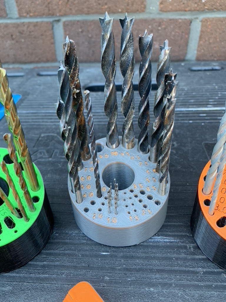 Rotating Drill Bit Holder, 3 designs 1mm to 10mm in 0.5mm increments ...