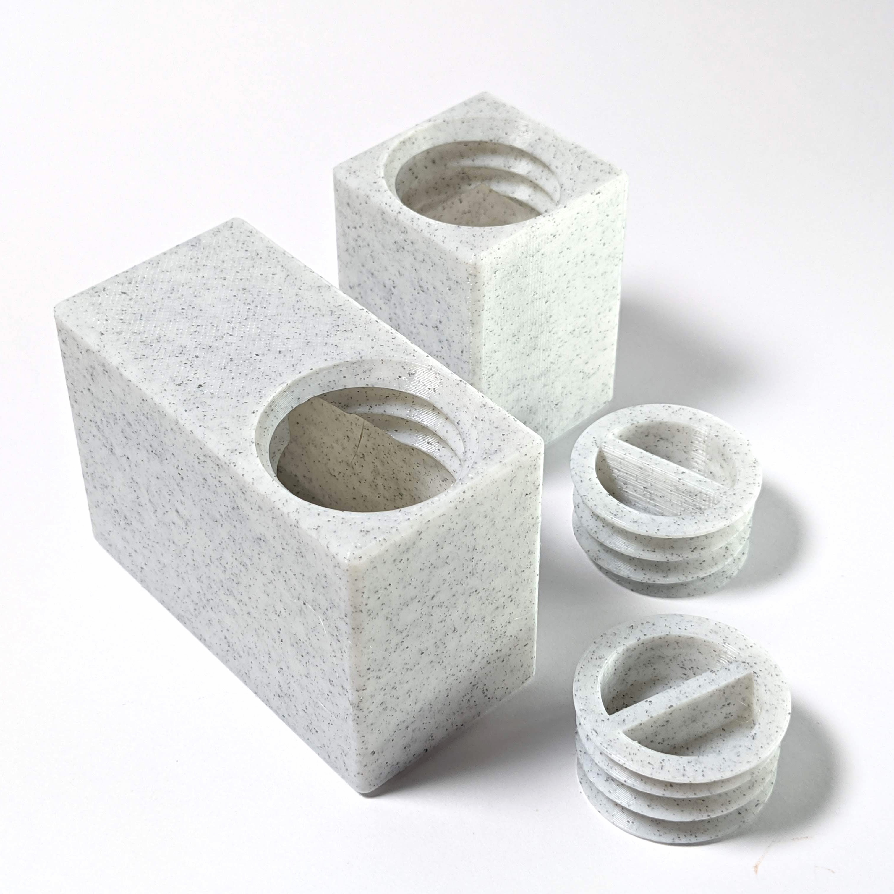 837 Square Flasks by Clockspring | Printables Store