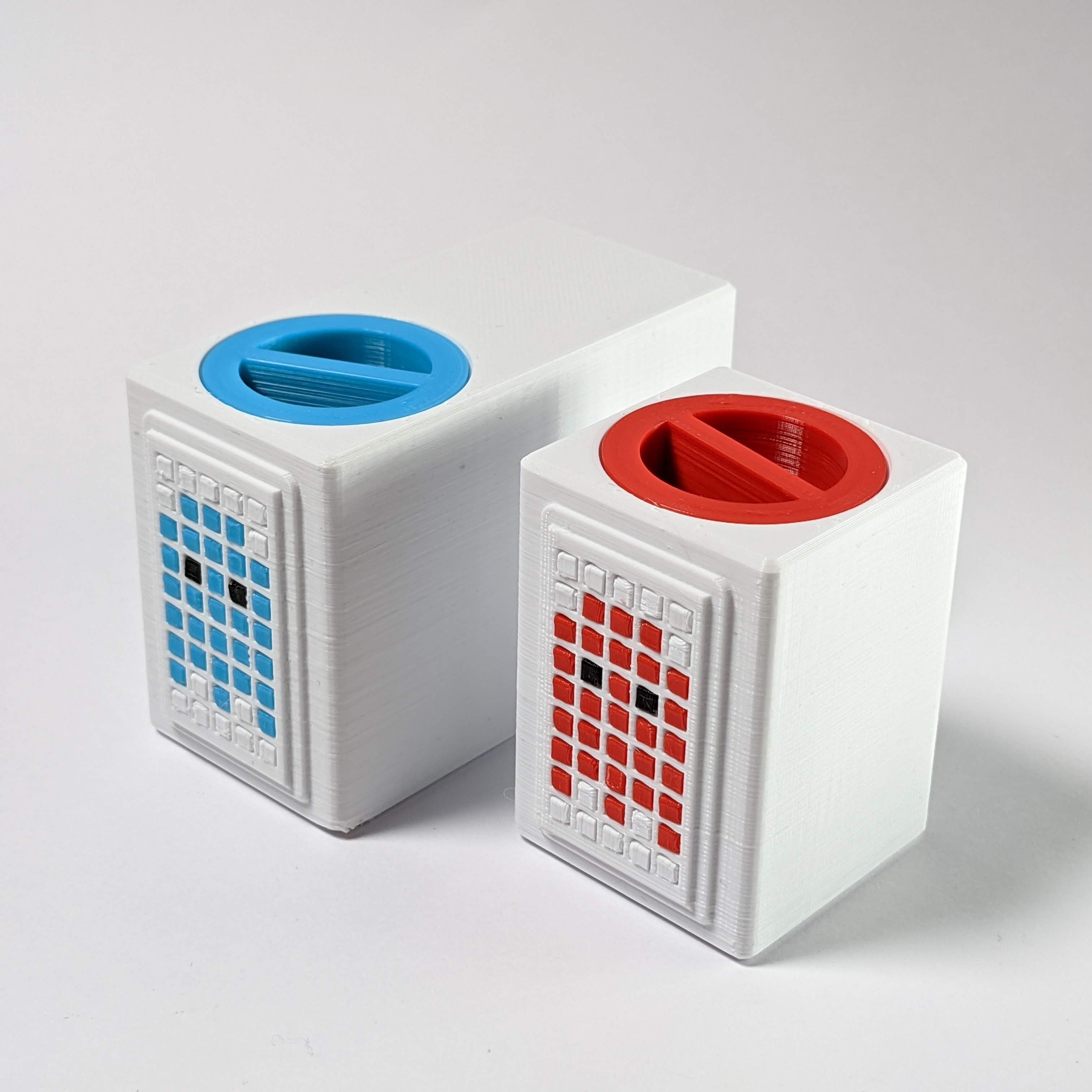 836 Pixel flasks by Clockspring | Printables Store