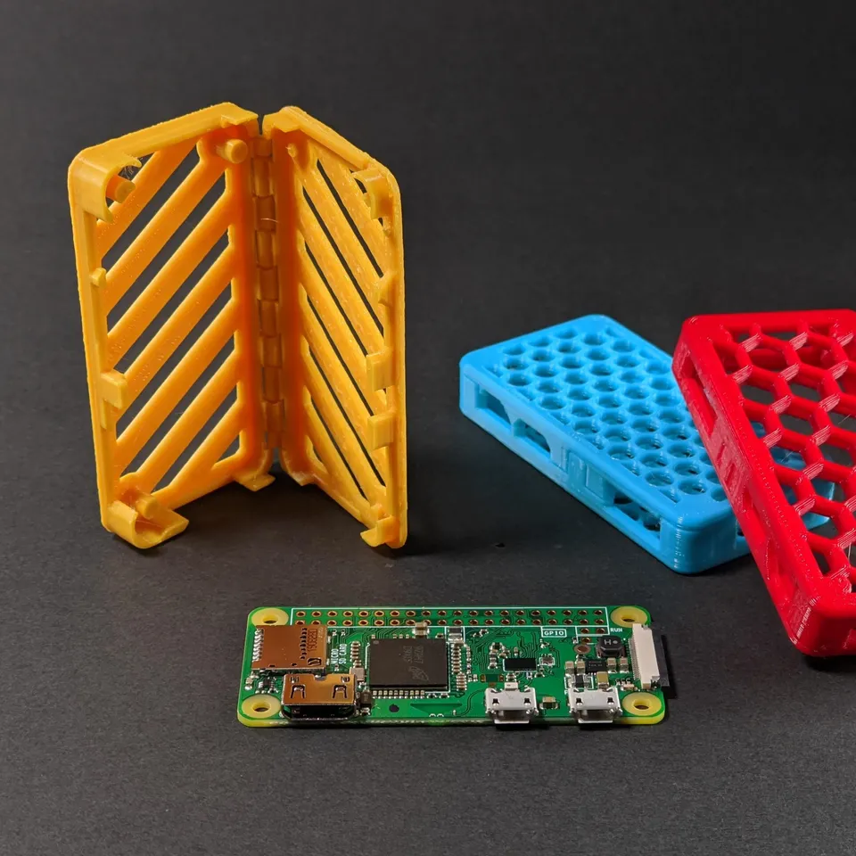 826 Hinged Pi Zero W Cases by Clockspring | Download free STL model ...