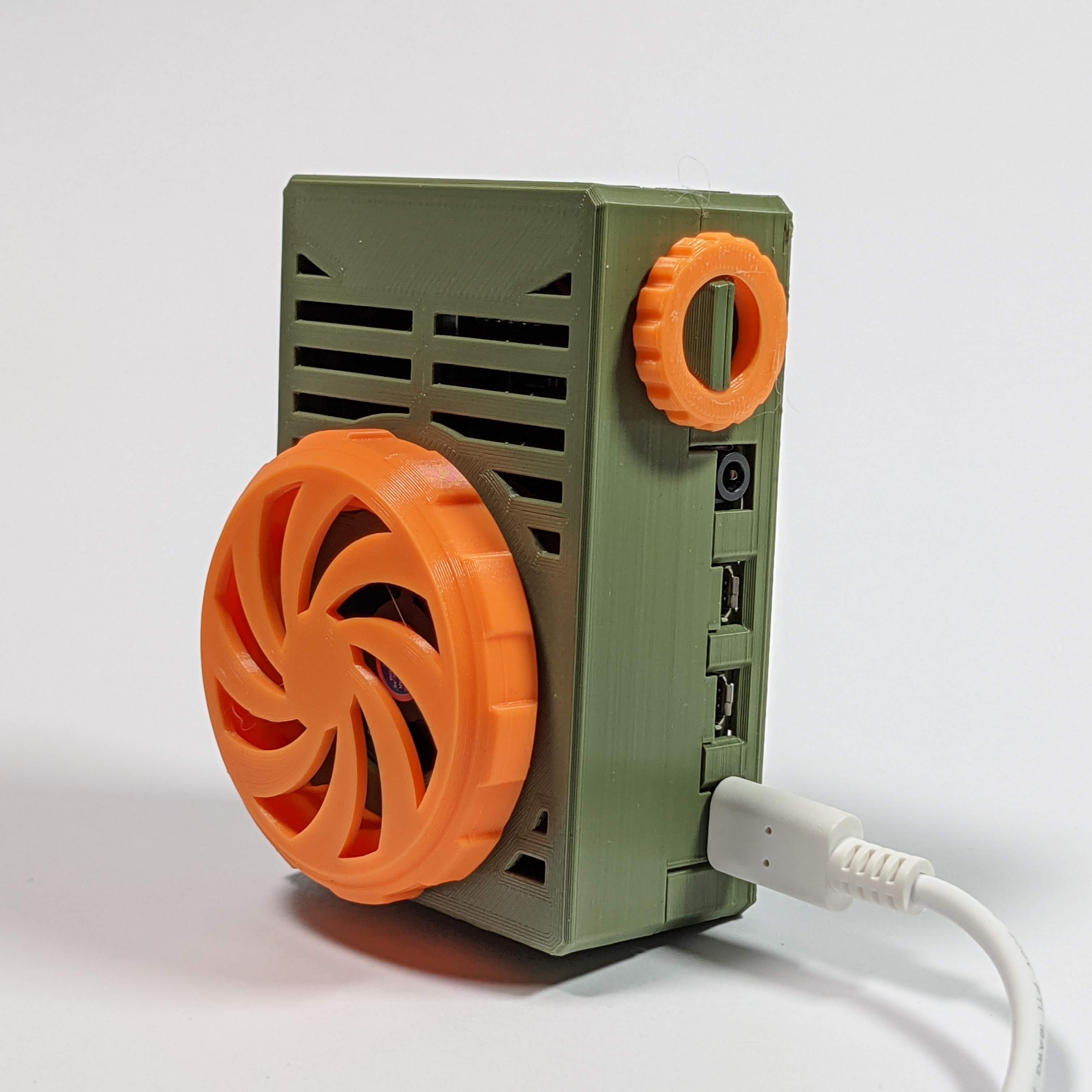 818 Pi4 Breezy Case by Clockspring | Printables Store