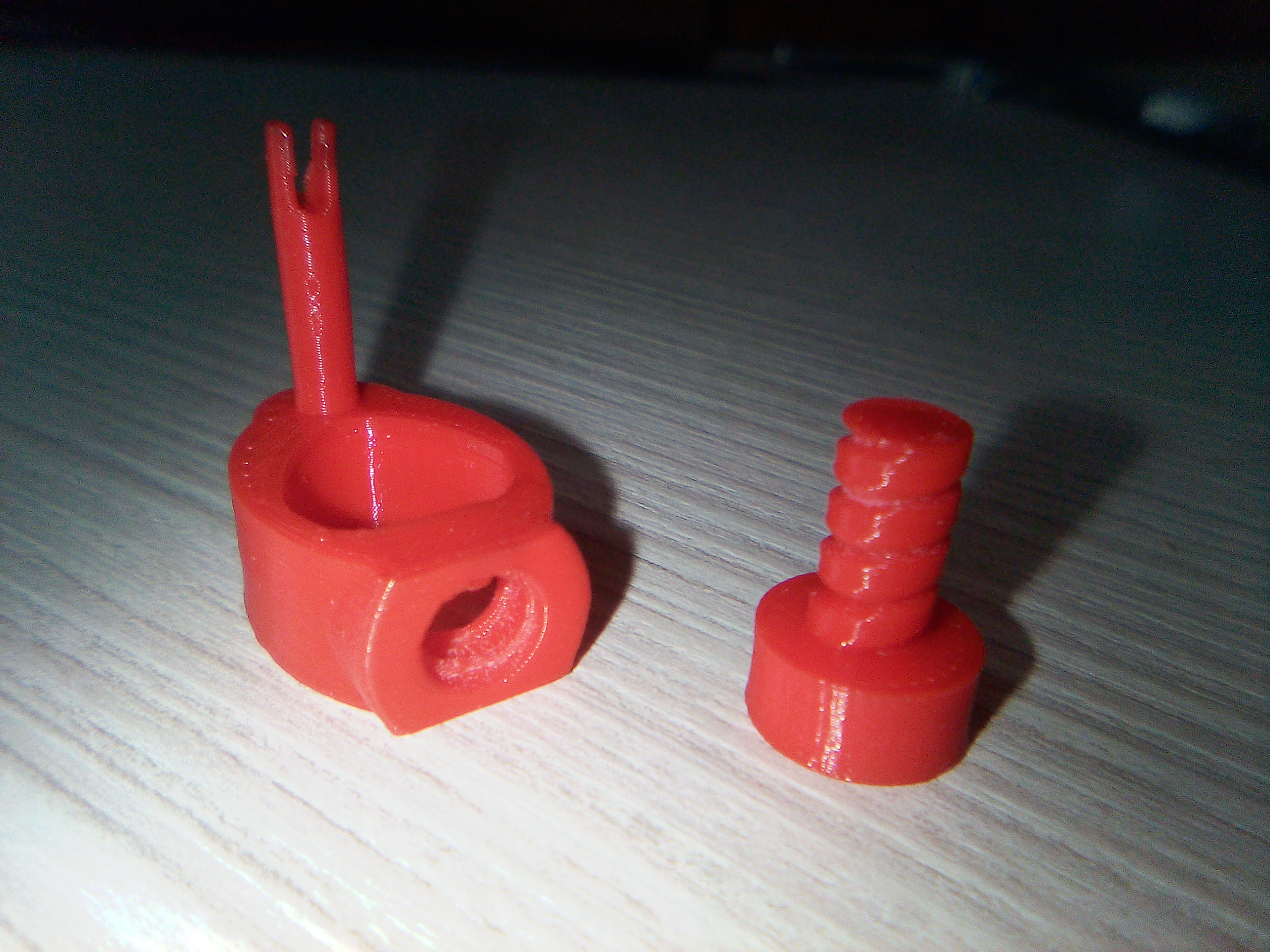 Marker compass adapter: pen clamp by Fabio3D | Download free STL model ...