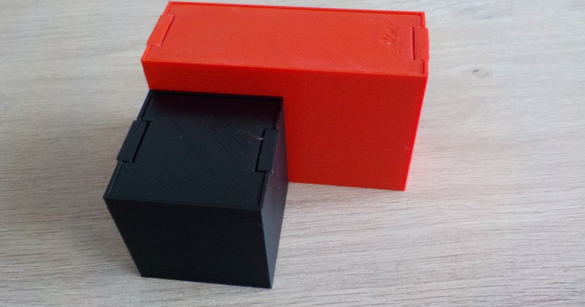 Parametric boxes (Fusion 360) by Pekapeque | Download free STL model ...