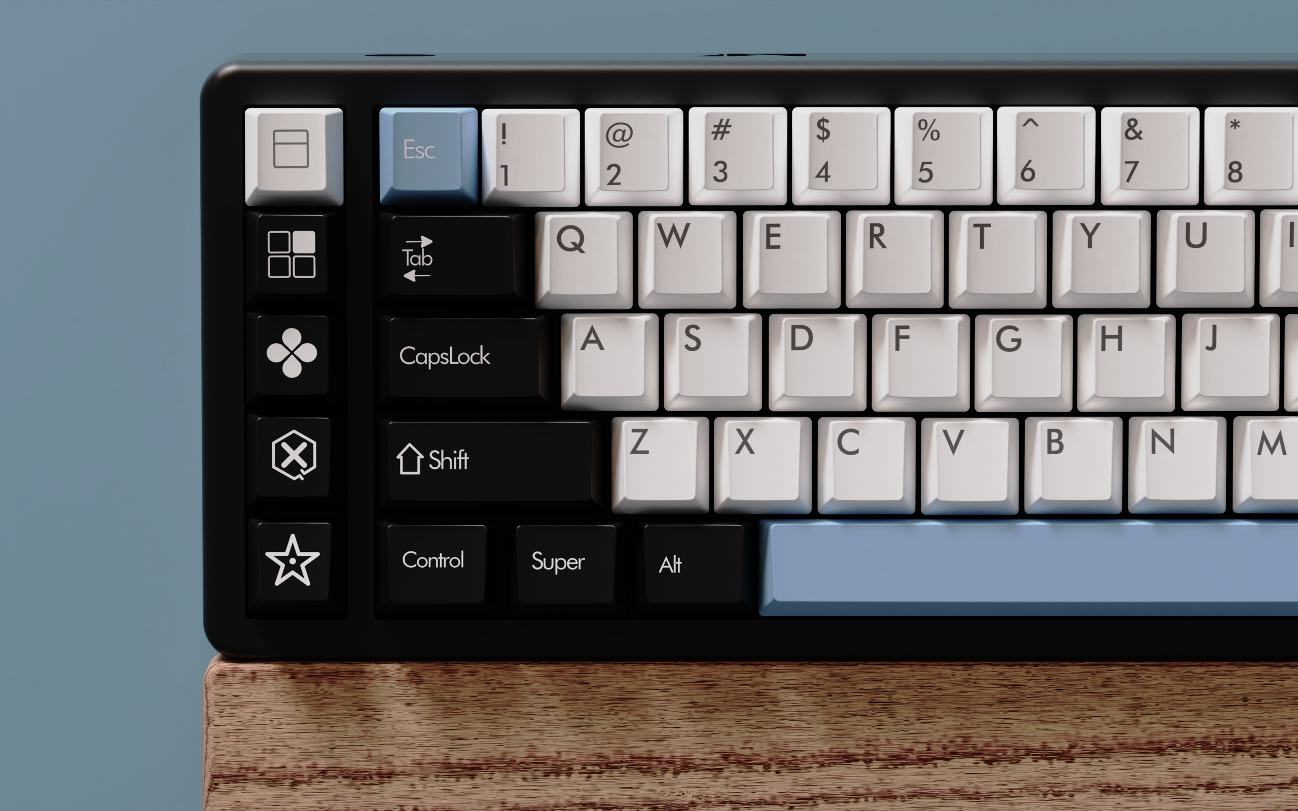 65% keyboard with macros by badder_eend | Download free STL model ...