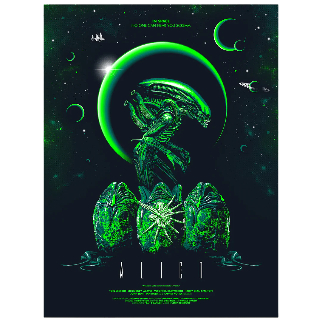 Alien poster 200x200 by L33 | Download free STL model | Printables.com