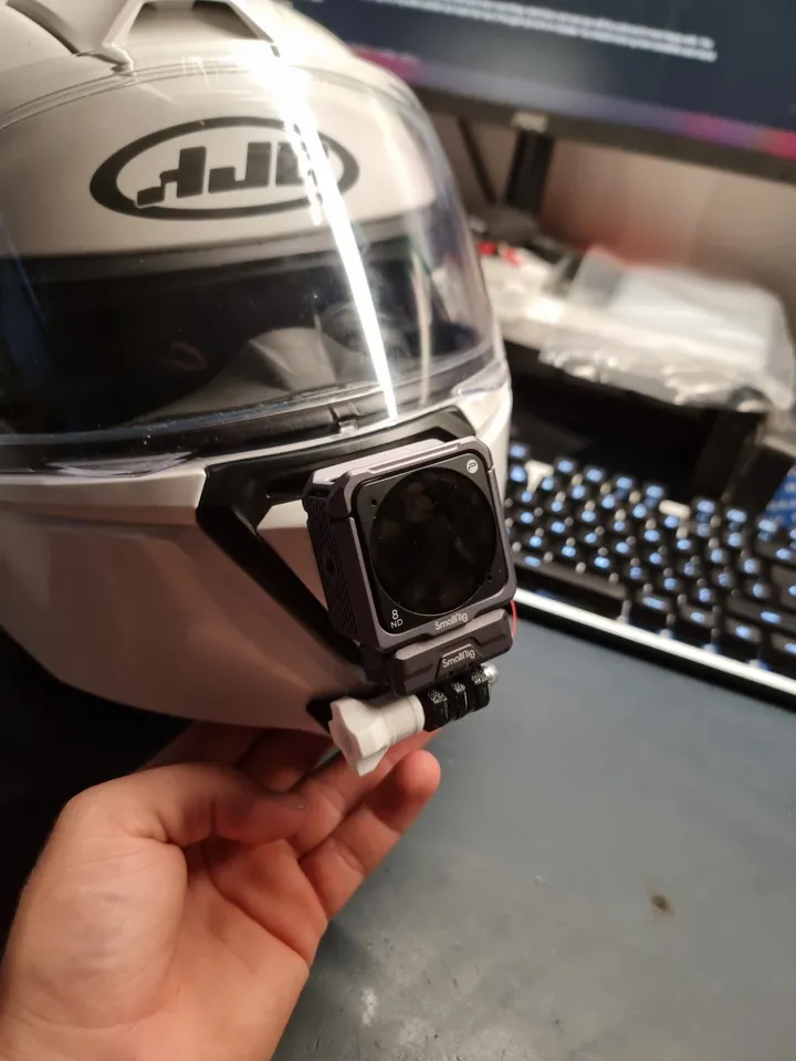 GoPro helmet/ chin mount for HJC I90 by Voxel3D_Nederland | Download ...