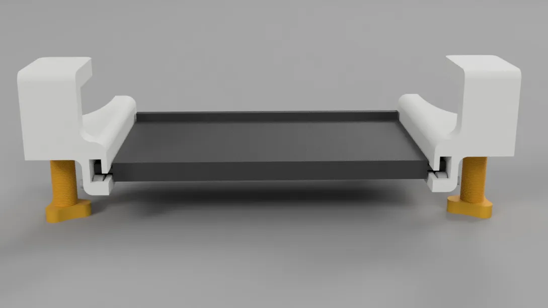 Clamp-On Keyboard Desk by Efe Özbal | Download free STL model ...