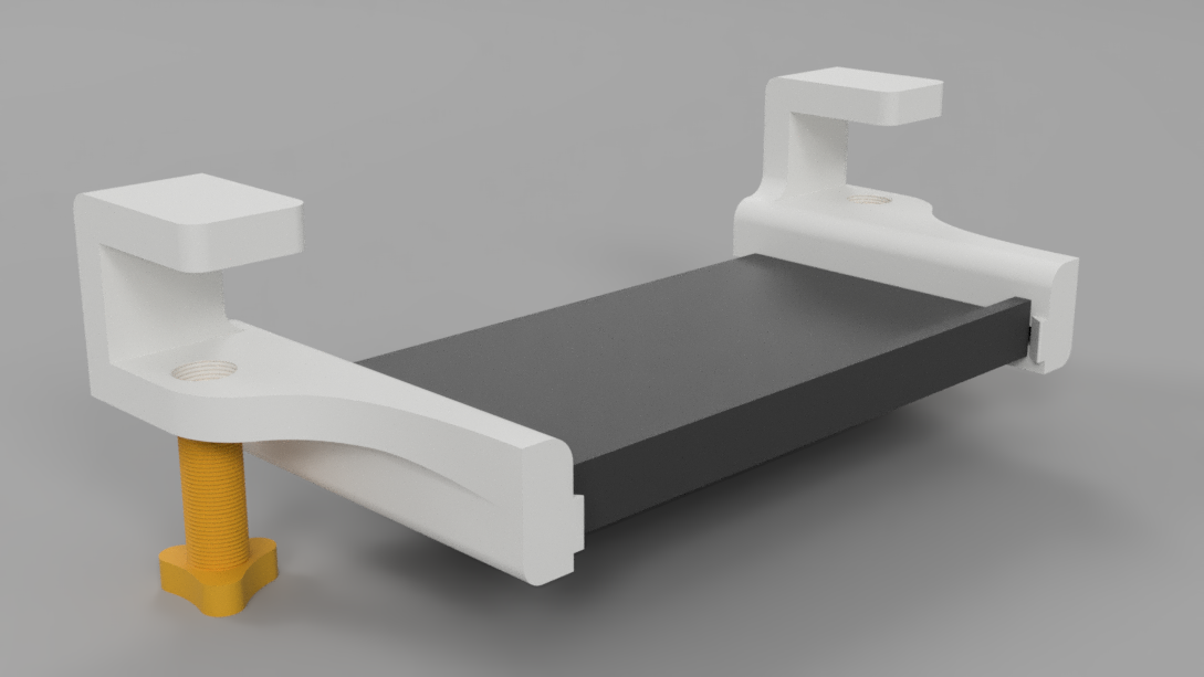 Clamp-On Keyboard Desk by Efe Özbal | Download free STL model ...