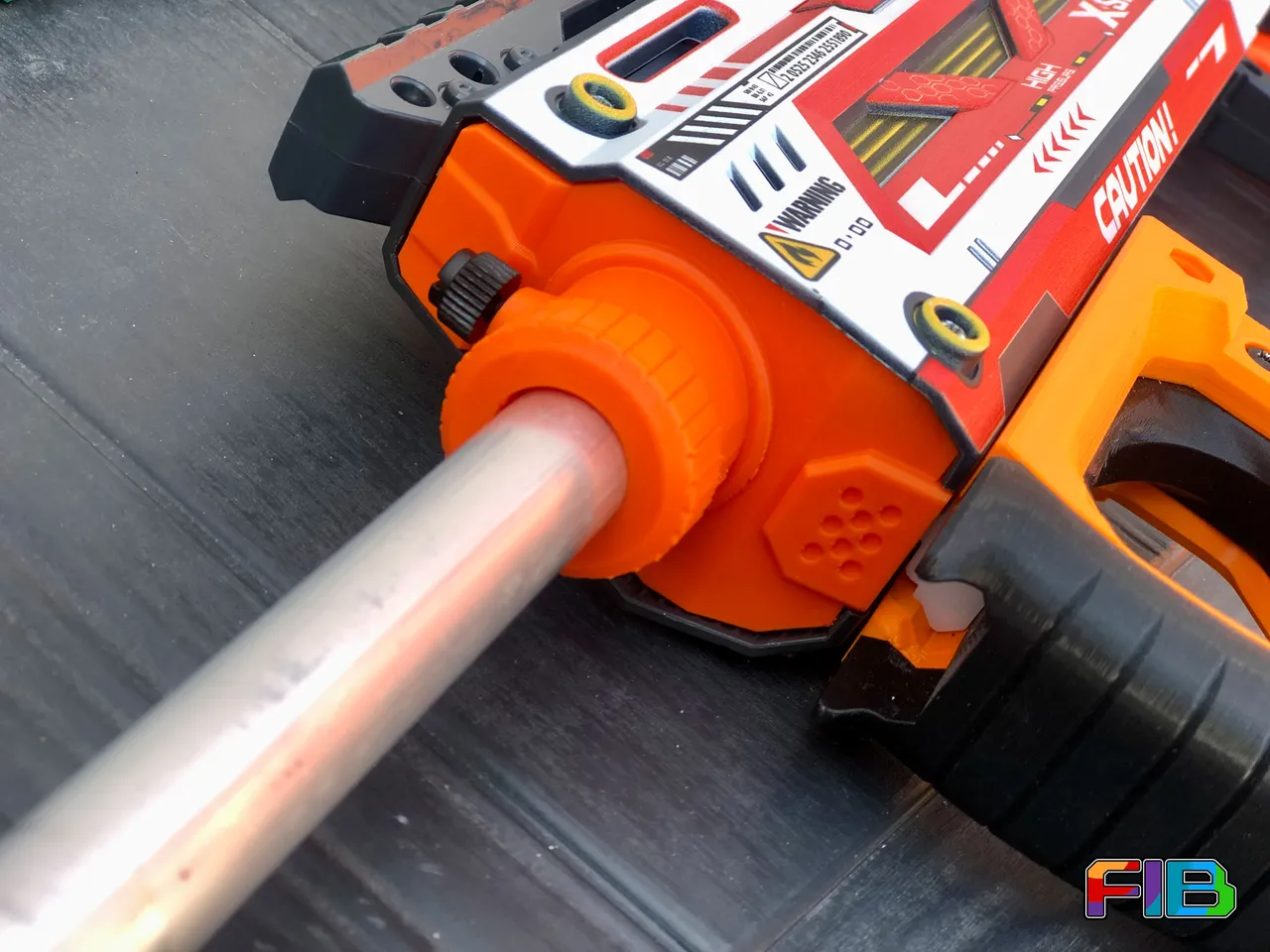 X-Shot Longshot Extended Barrel Front End by FIB | Download free STL ...