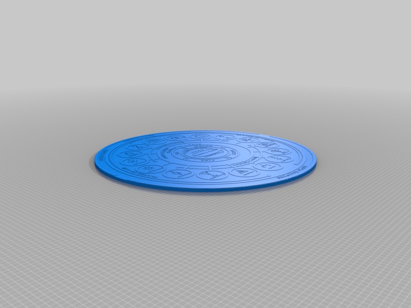 D&D 5e Great Wheel by Adrian | Download free STL model | Printables.com