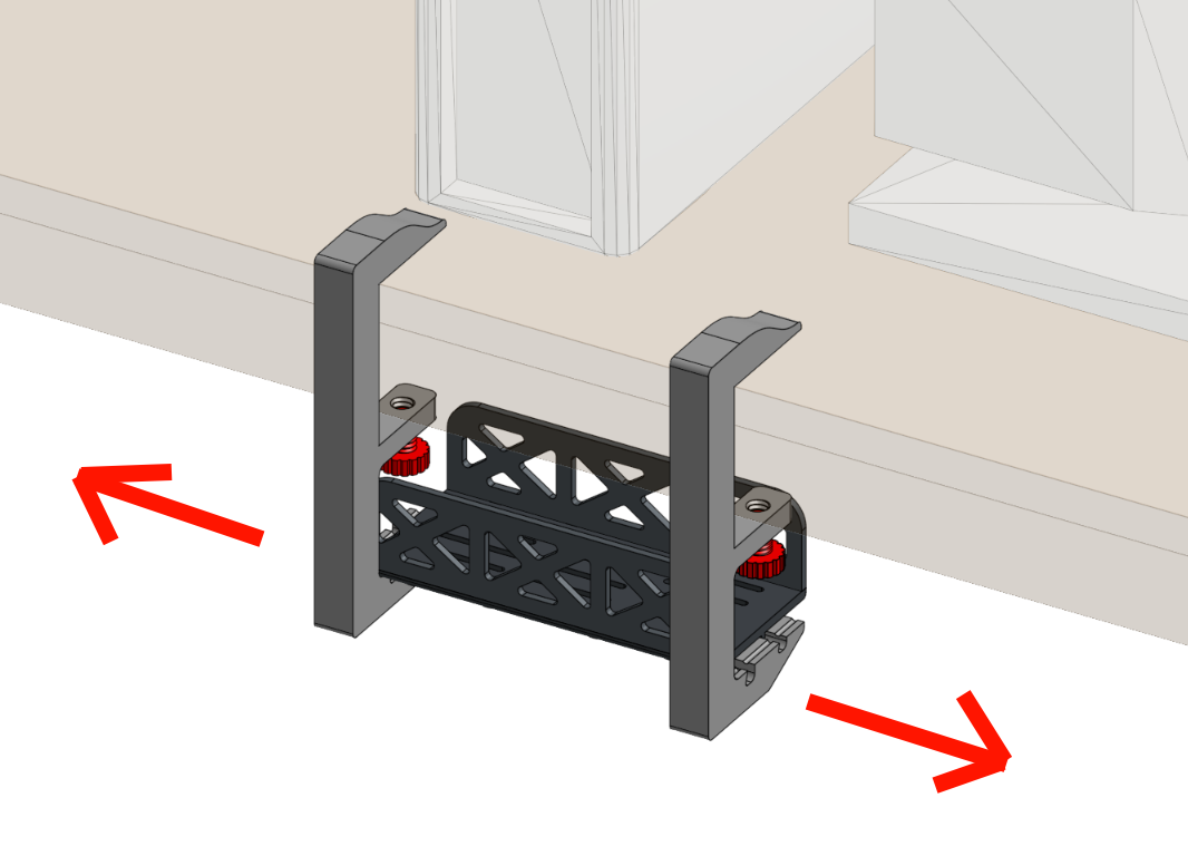 COMPUTER CABLE TRAY (Modular) by Kreme | Download free STL model ...