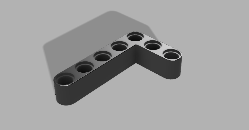 LEGO Beam L (32526 / 43886) by Drewnikocur | Download free STL model ...