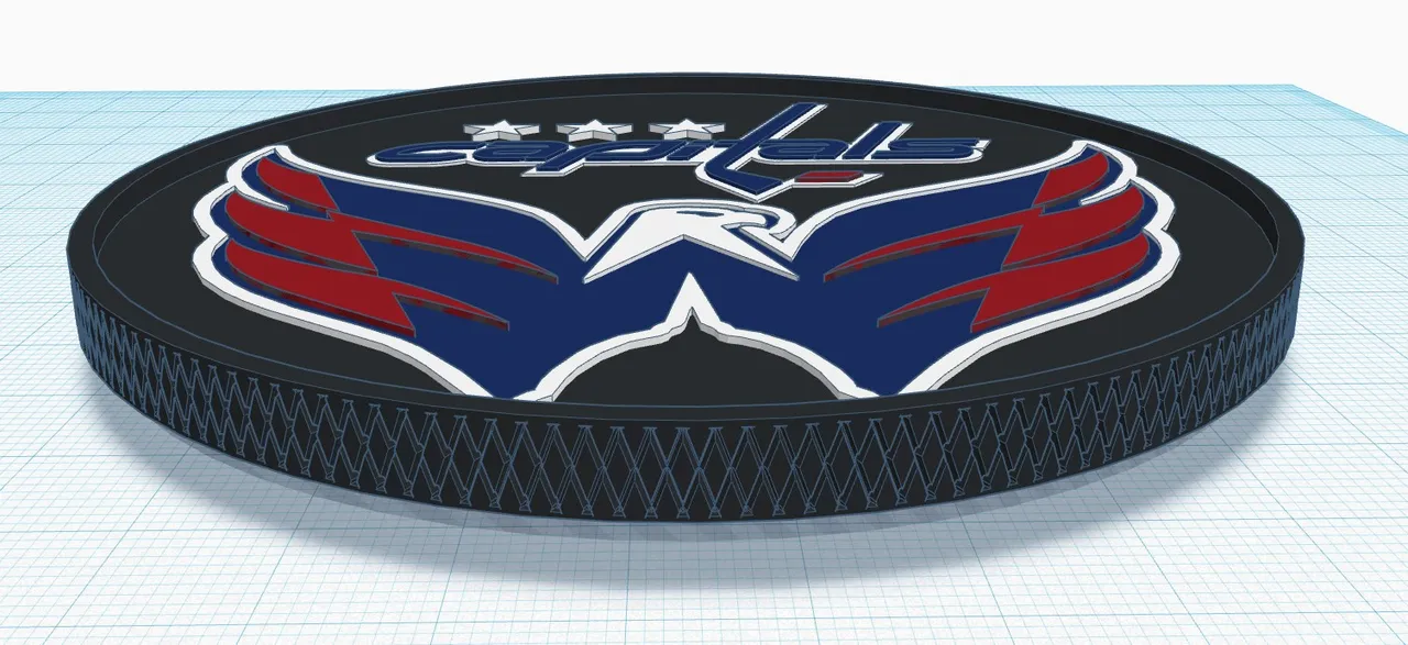 Washington Capitals Drink Coaster with Ice Rink Holder MMU by Matt S ...