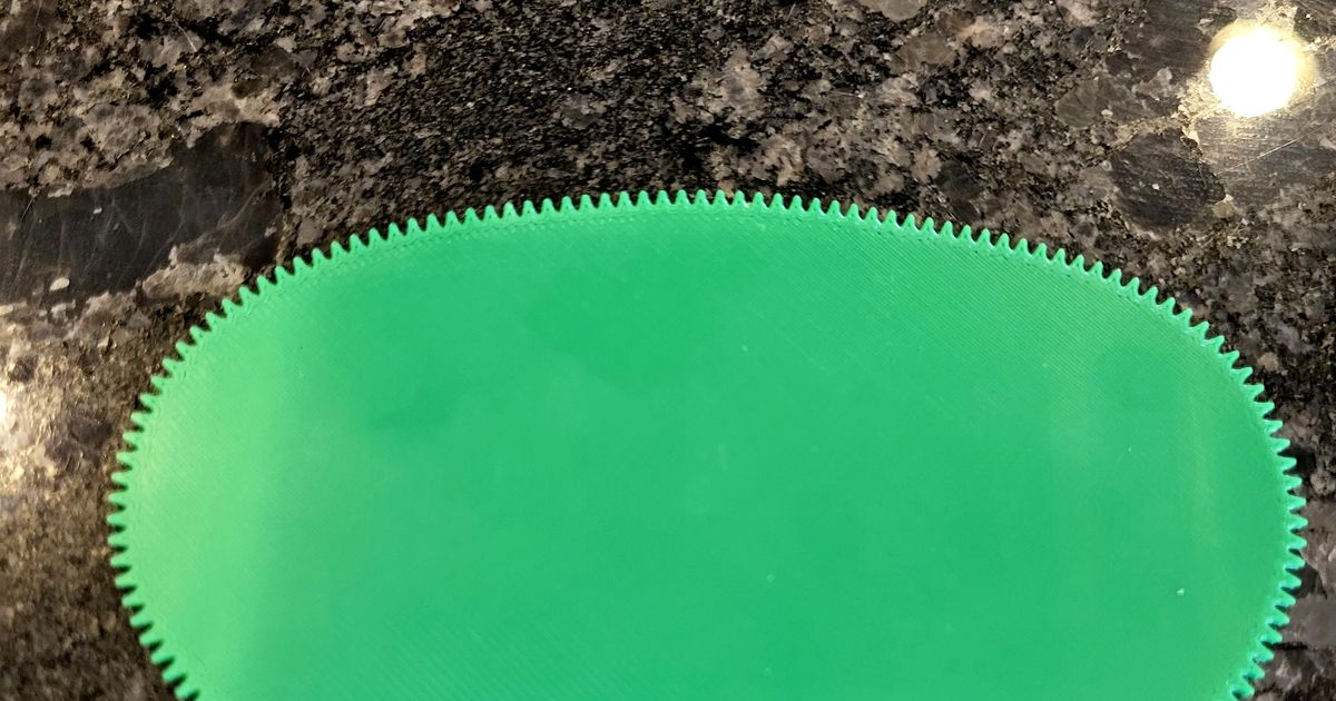 serrated rib for ceramics /pottery by rbtramm13 | Download free STL ...