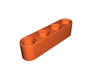 LEGO Beam 4 by Drewnikocur | Download free STL model | Printables.com