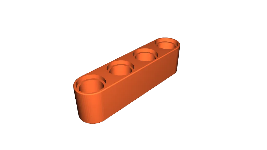 LEGO Beam 4 by Drewnikocur | Download free STL model | Printables.com