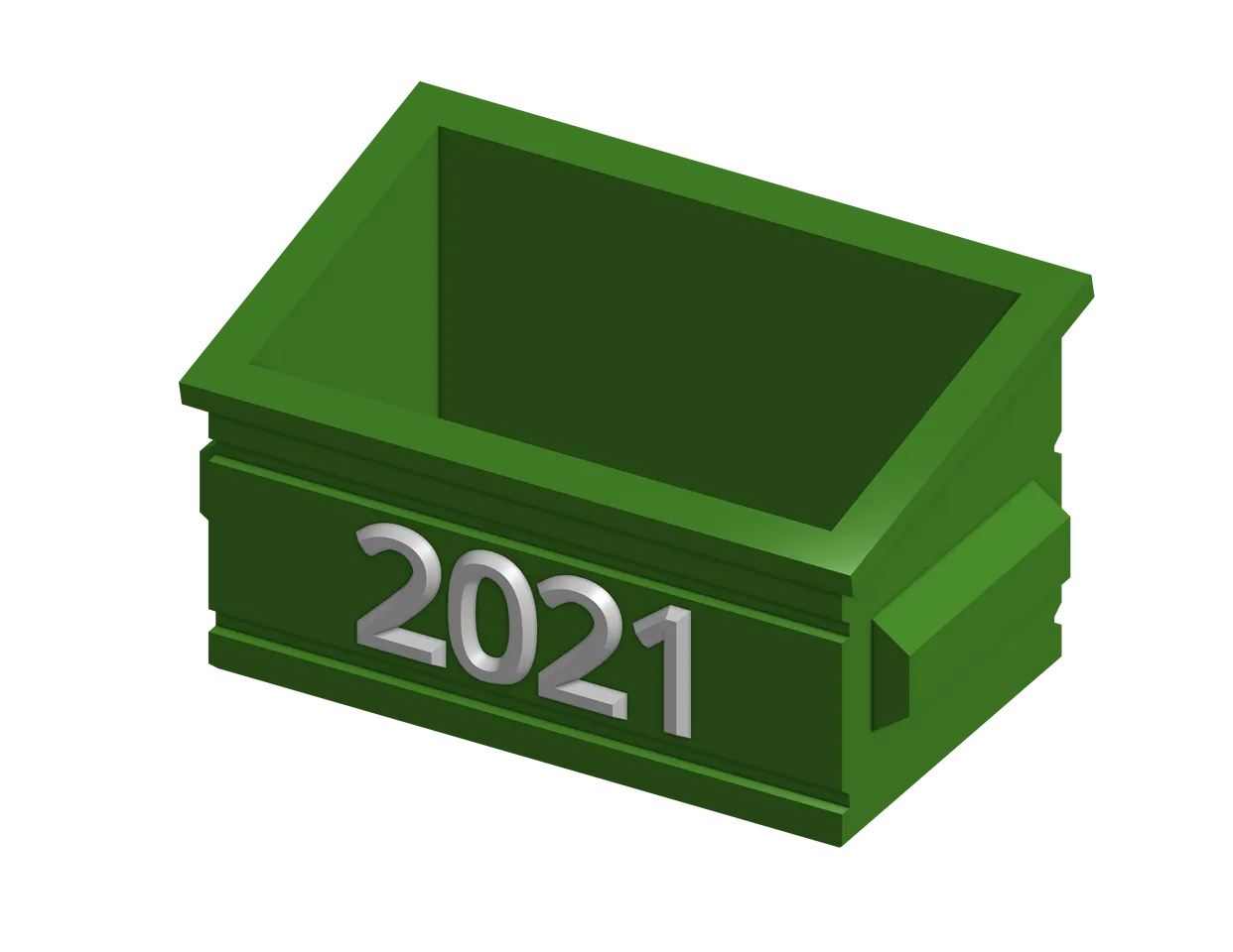 2021 Dumpster Fire by Julia Ebert | Download free STL model ...