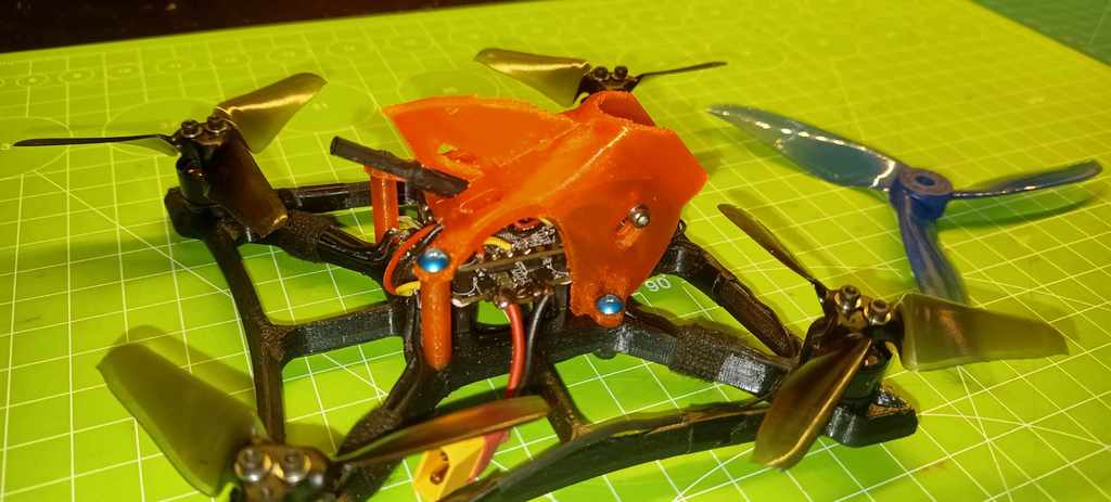 Abyss34 - 3"/4" 3D printed quadcopter frame by L3M4R | Download free ...