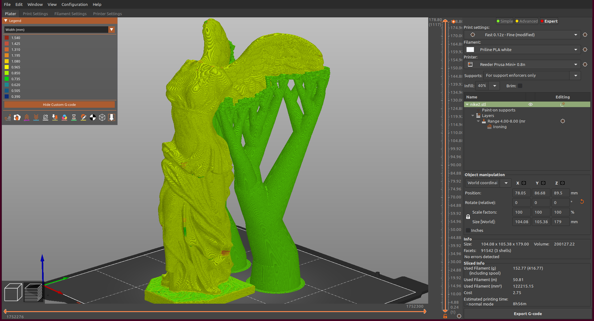 Nike of Samothraki on Prow, Simplified by Jérémy Reeder | Download free ...