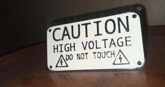 Warning sign by Jan Śliwiński | Download free STL model | Printables.com