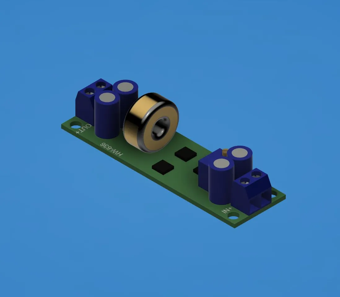 HW-636 Step Down Buck Power Module by Wiseone | Download free STL model | Printables.com