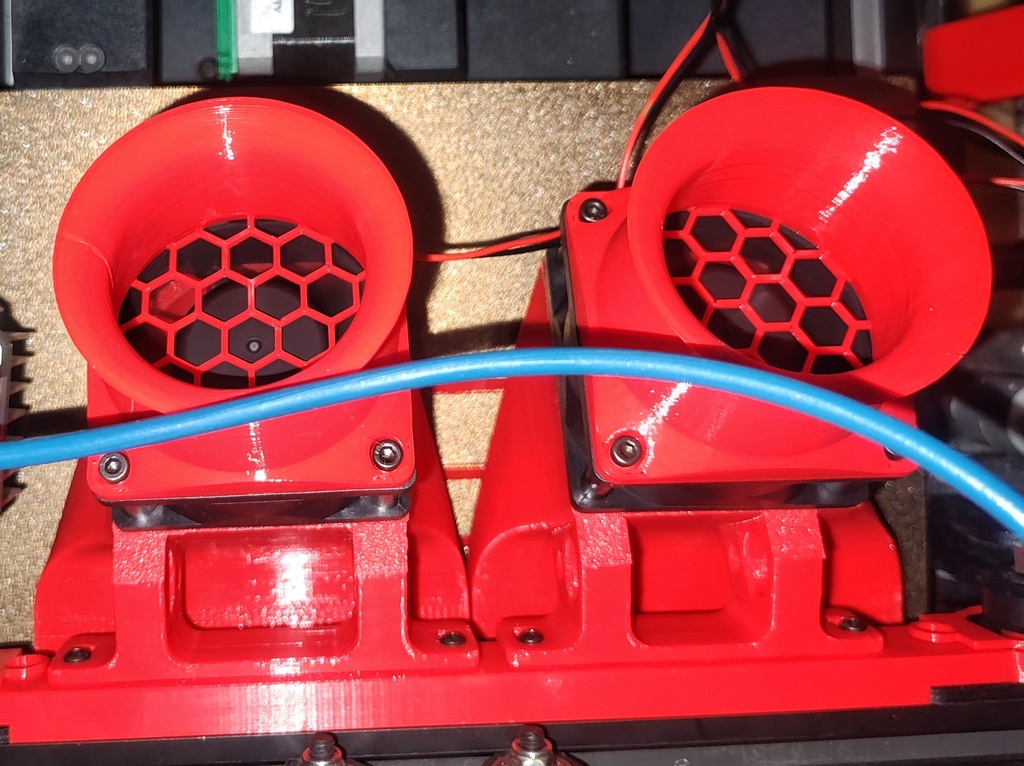 60mm fan duct/velocity stack with grill by Persano | Download free STL ...