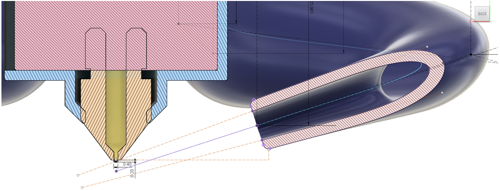 Taurus V5 Cooling Duct for Creality Sprite Extruder, Dual 5015 Fans ...