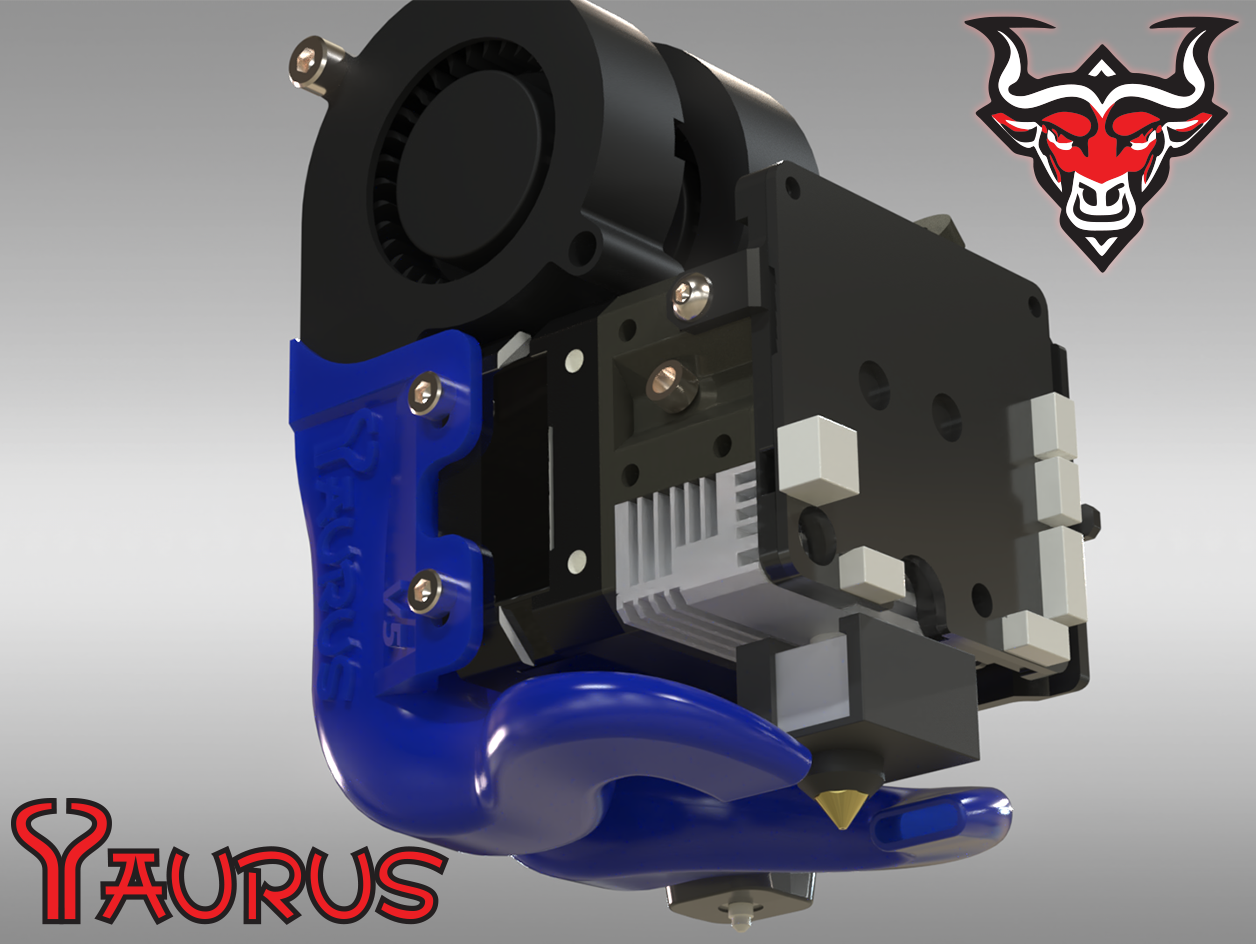 Taurus V5 Cooling Duct for Creality Sprite Extruder, Dual 5015 Fans ...