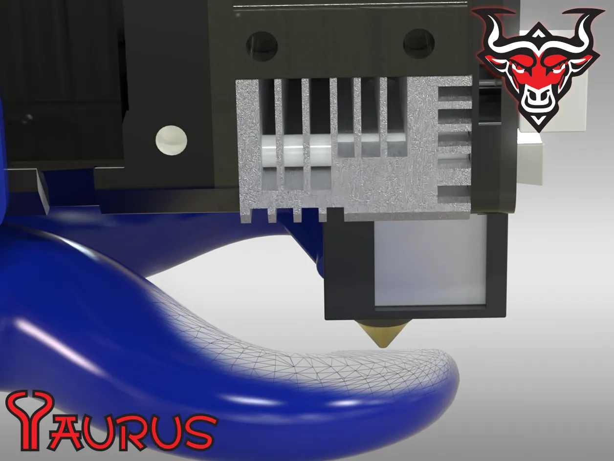 Taurus V5 Cooling Duct for Creality Sprite Extruder, Dual 5015 Fans ...