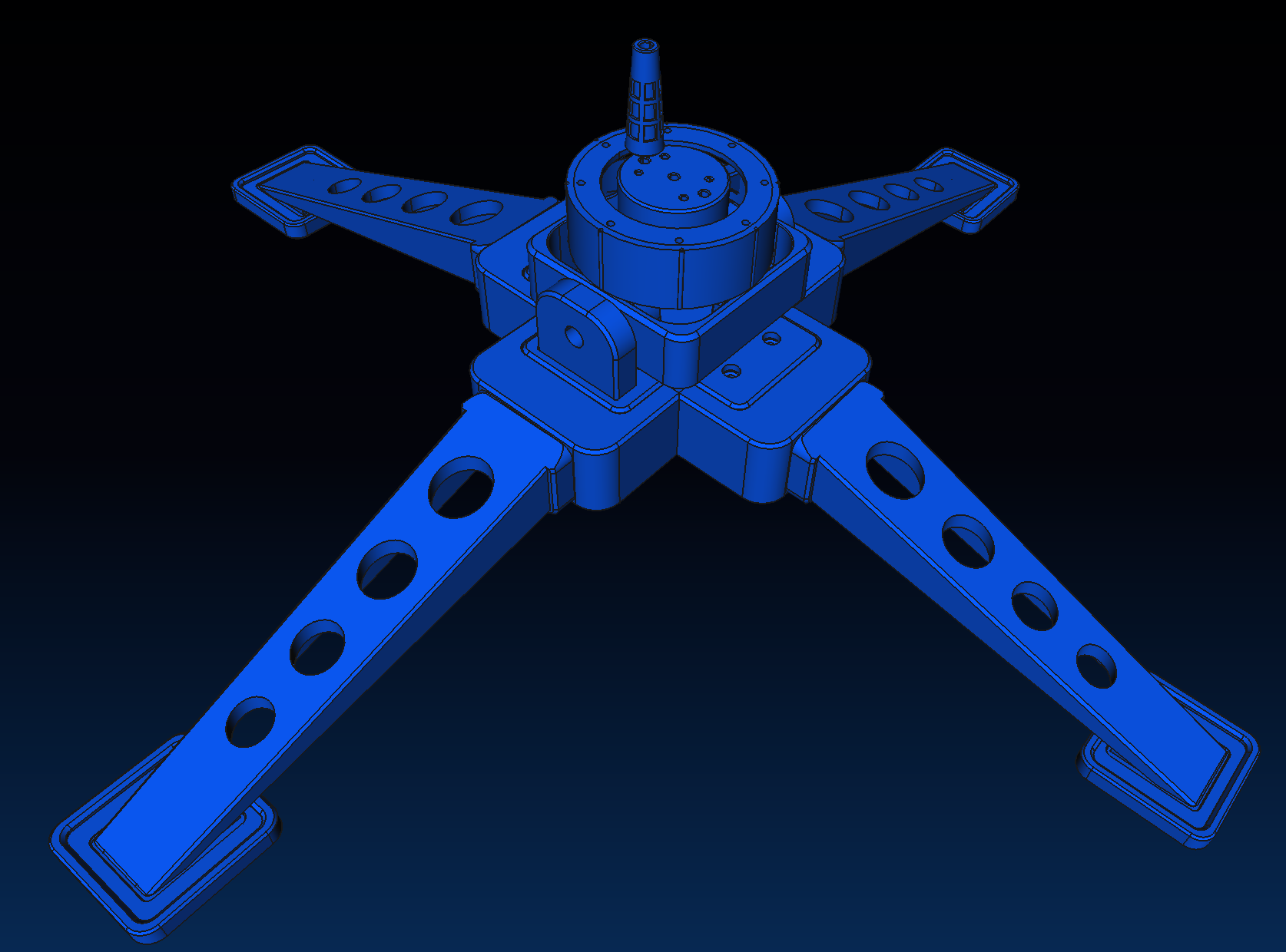 Ultimate Model Rocket Launcher by blueMage | Download free STL model ...