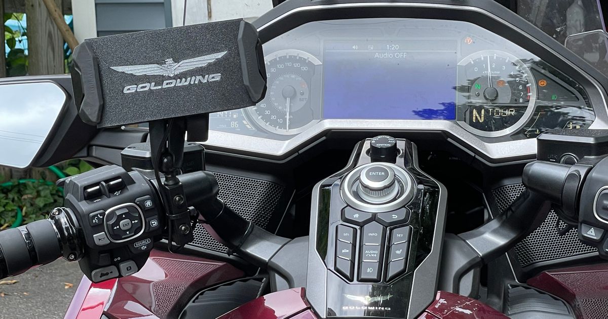 Goldwing Faceplate for Garmin Zumo XT / Touratech mount, flush or ...