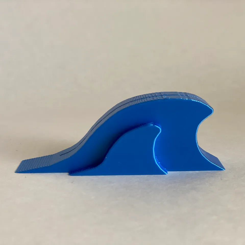 Waves Photo Stand by 3dBearnicorn | Download free STL model ...