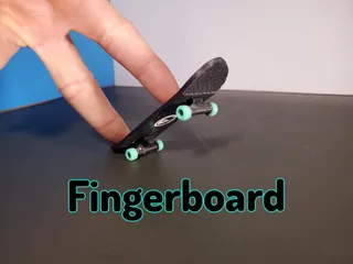Fingerboard Skateboard by DR 3D | Download free STL model | Printables.com