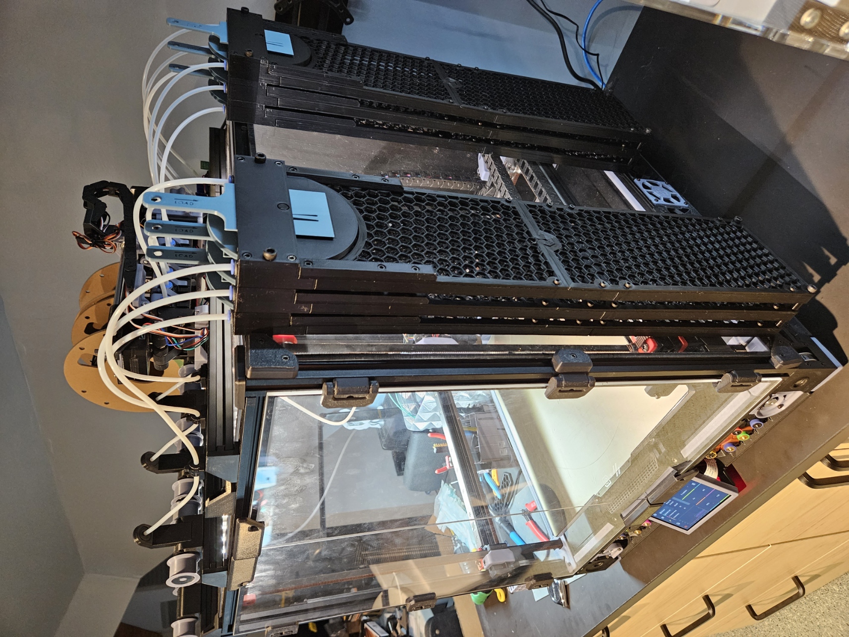 Filament Retract Bank Remix For Voron 2 4 350mm By Drakka01 Download Free Stl Model