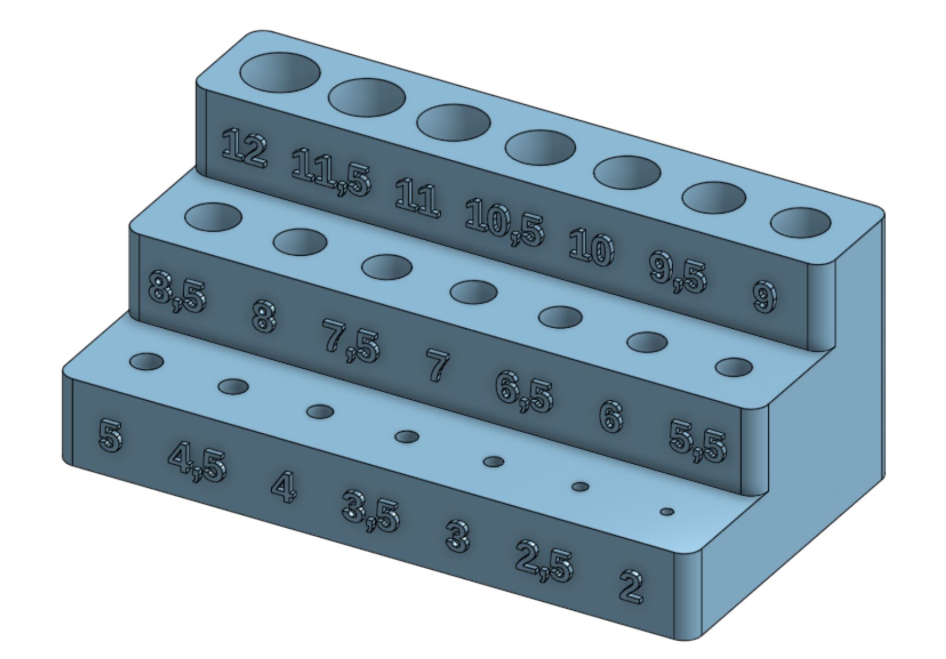 Bohrerhalter by Peter Krah | Download free STL model | Printables.com