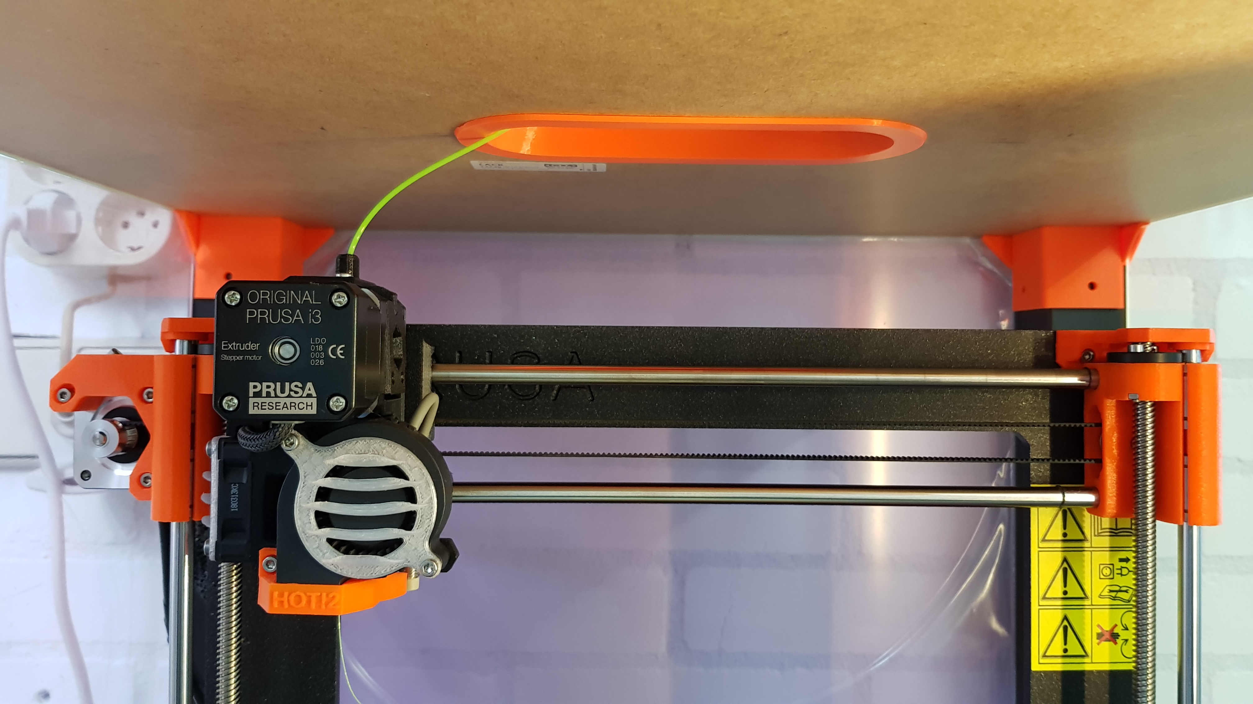 Improved MMU Filament Guide for LACK IKEA table by AcE Krystal ...