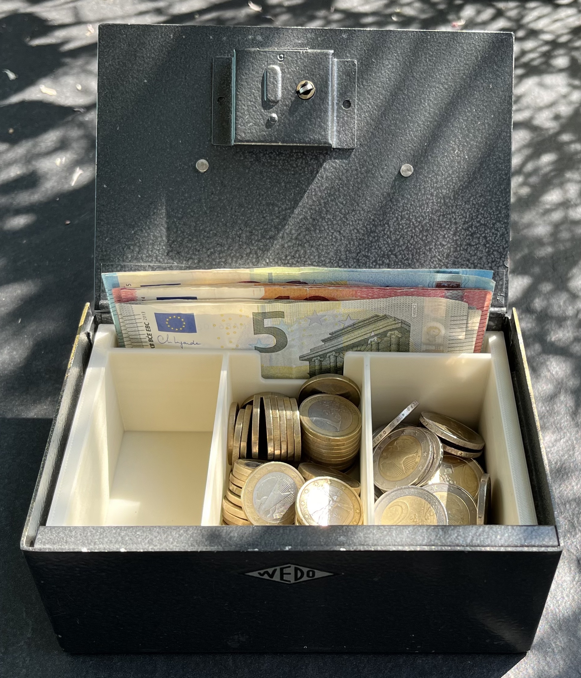 Cash tray insert for WEDO cash box by wenjuk | Download free STL model ...