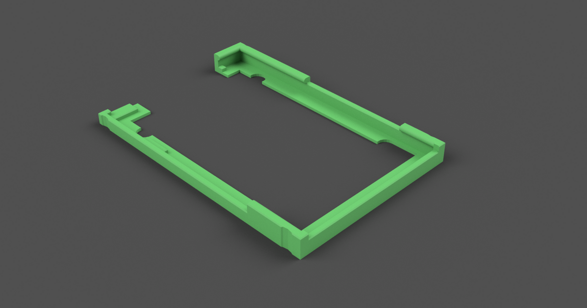 Raspberry Pi Friction Fit Inlay by Tom Hofman | Download free STL model ...
